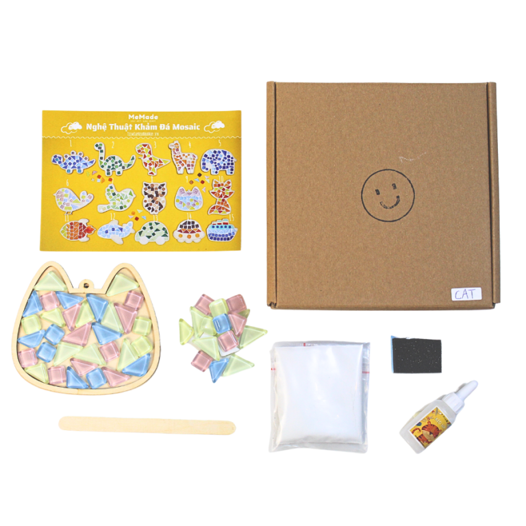 May Art & Craft – Mosaic DIY Kit – Cat – Humanity Hanoi